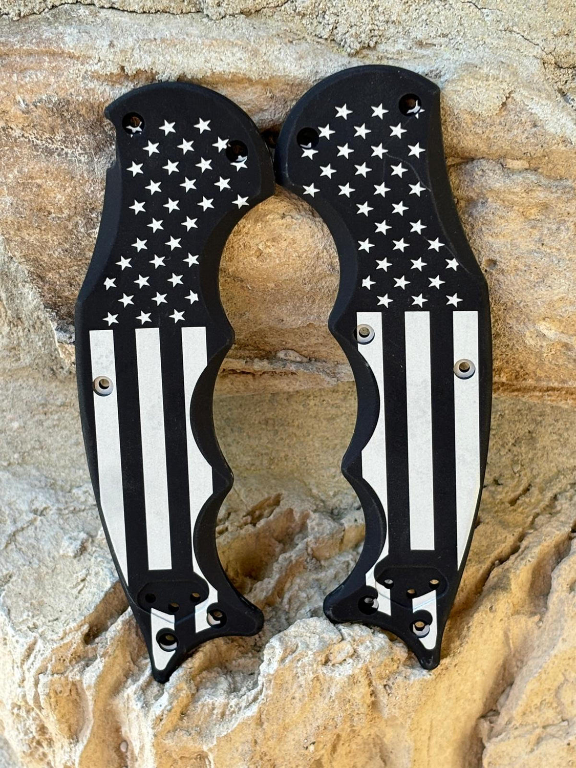 Fox EVO Karambit Handle Set - Legend Series Flag